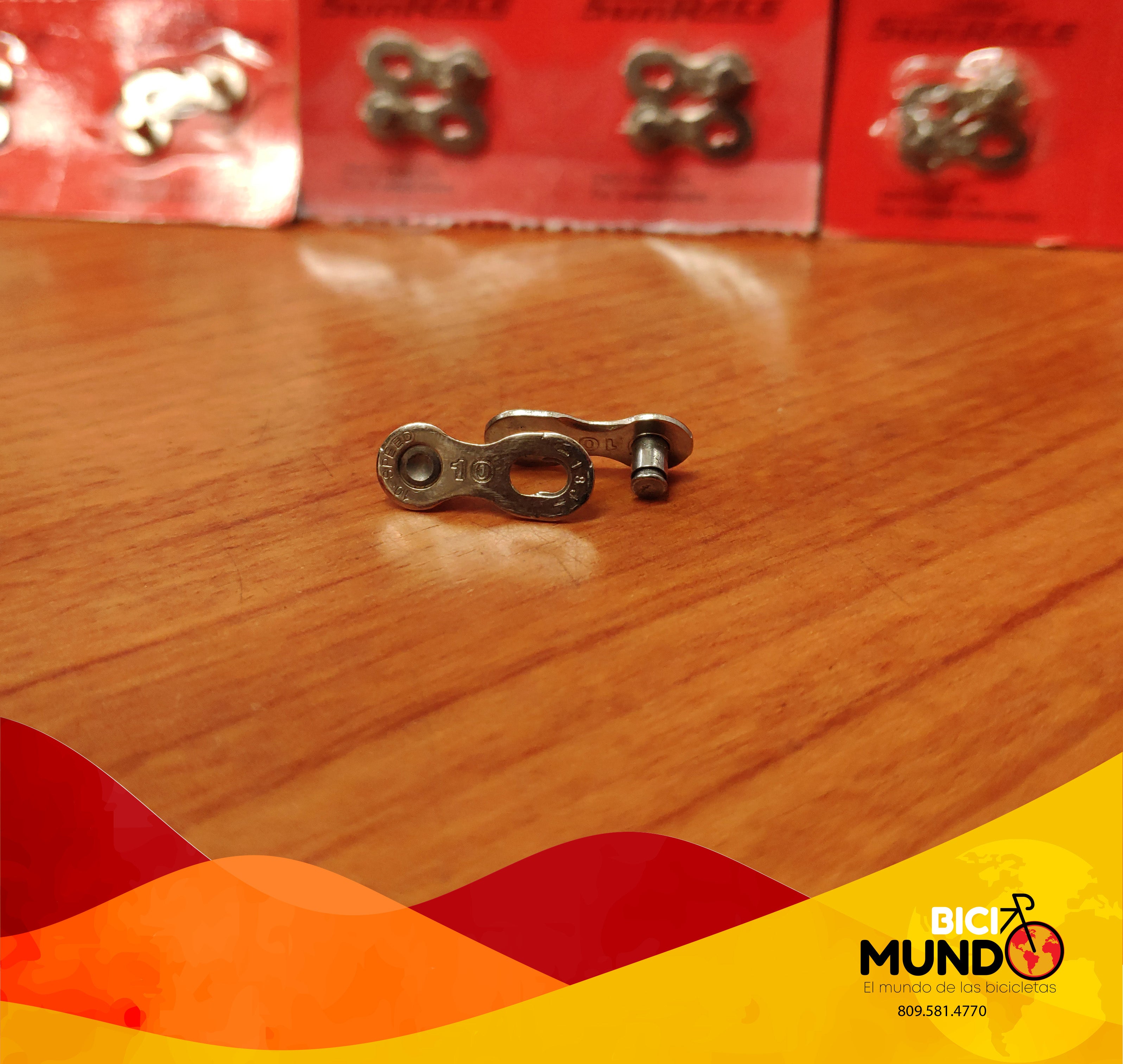 Candado Empate de Cadena SunRace para 10 Velocidades. – Bicimundo