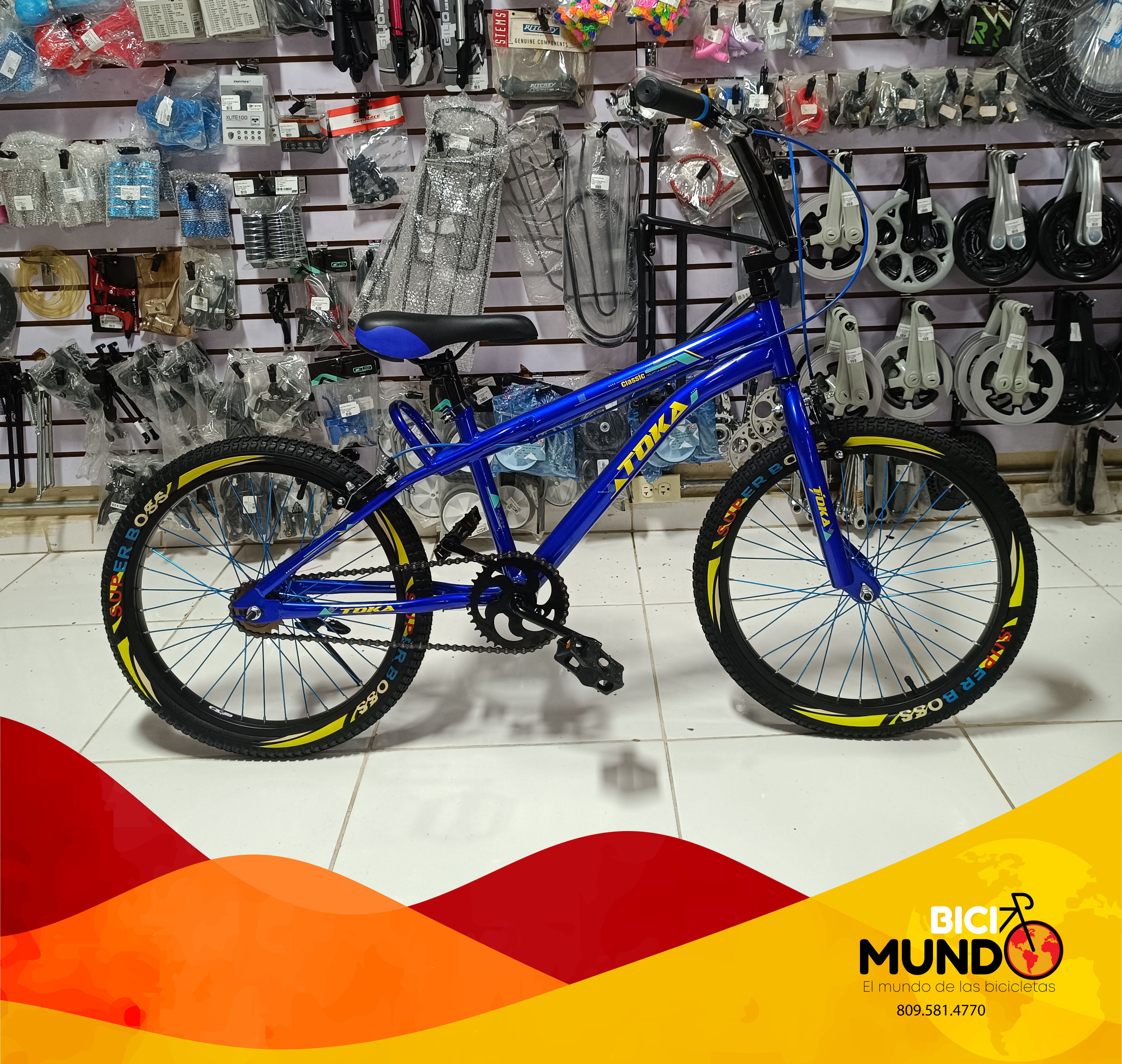Bicicleta Toka Aro 20 Reforzada Tipo BMX Corta – Bicimundo